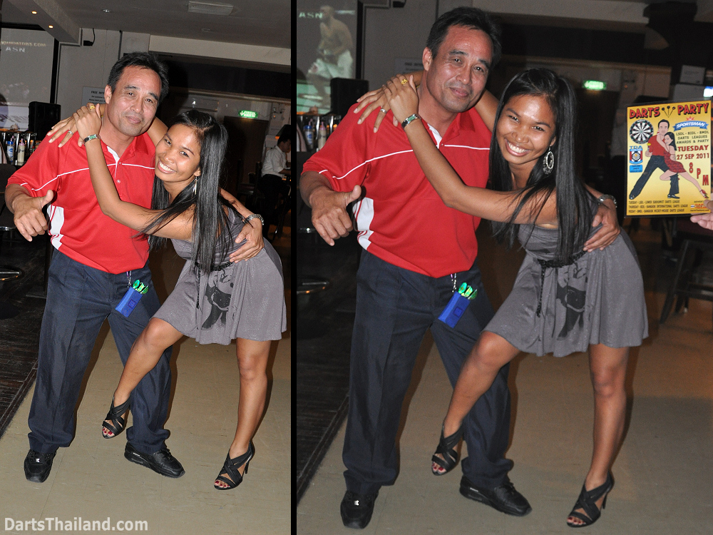 005_nattakhom_caricature_advert_tum_top_thai_dart_player_league_end_season_party_bangkok_pattaya ...